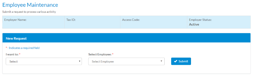 Update Demographics for Employees - Benefits Platform Support Page